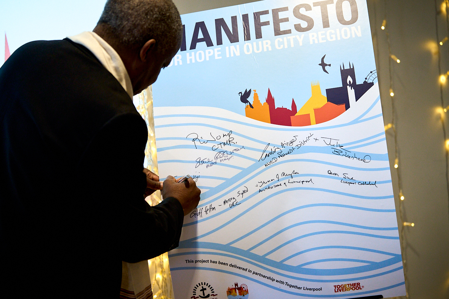 Join our online Manifesto for Hope sessions - Together Liverpool